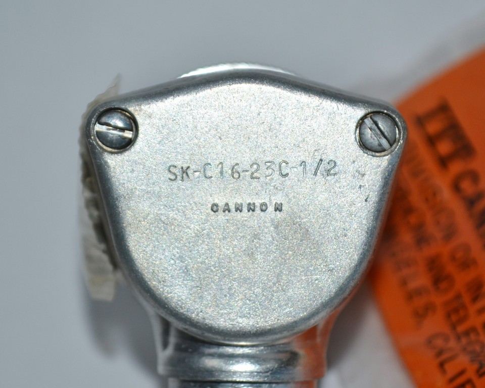 1 nos 90° ITT Cannon PLUG CONNECTOR 16 pin SK-C16-23C-1/2 sk-23c-1/2 | eBay