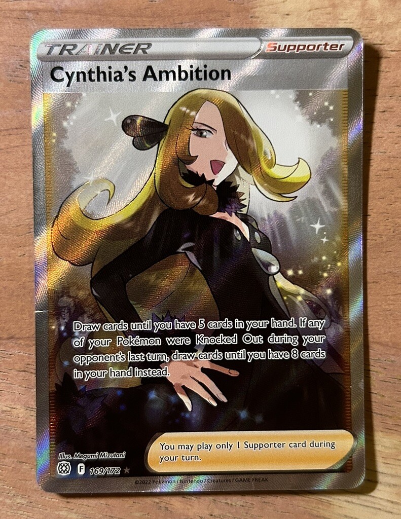 cynthia pokemon card For Sale - MAVIN