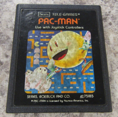 Vintage SEARS Tele-games Video Arcade PAC-MAN ATARI 49-75185 - Tested ...