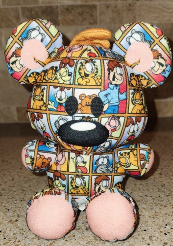 Garfield and Friends Sticker Bomb Pooky Bear Stuffed Plush Figure Comic ...