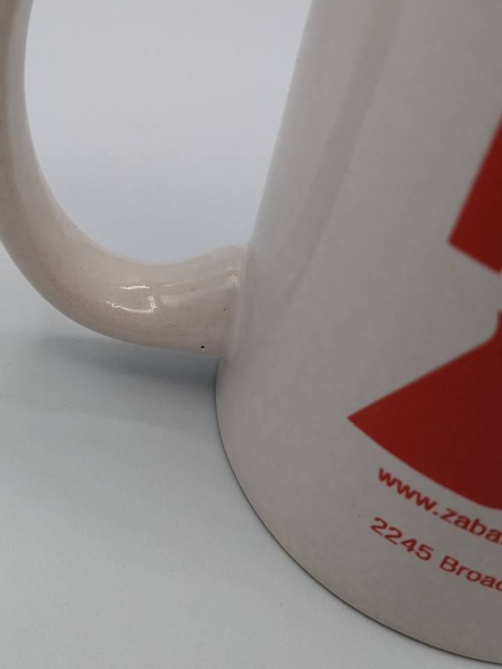 Zabar's Coffee Mug 1990's – New York Gourmet Emporium, Classic Orange ...