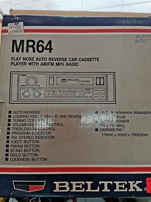 Vintage Radio Cassette BELTEK MR64 NIB | eBay