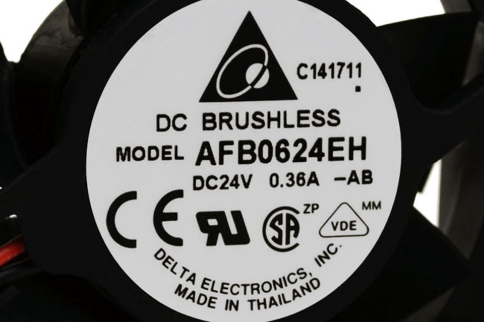 Delta AFB0624EH 24V 60x60x25MM Extreme High Speed Fan 6800RPM (New ...