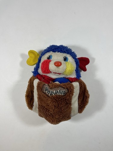 Vintage 1986 Popples Touchdown Football 16 Transform Flip Blue Red ...