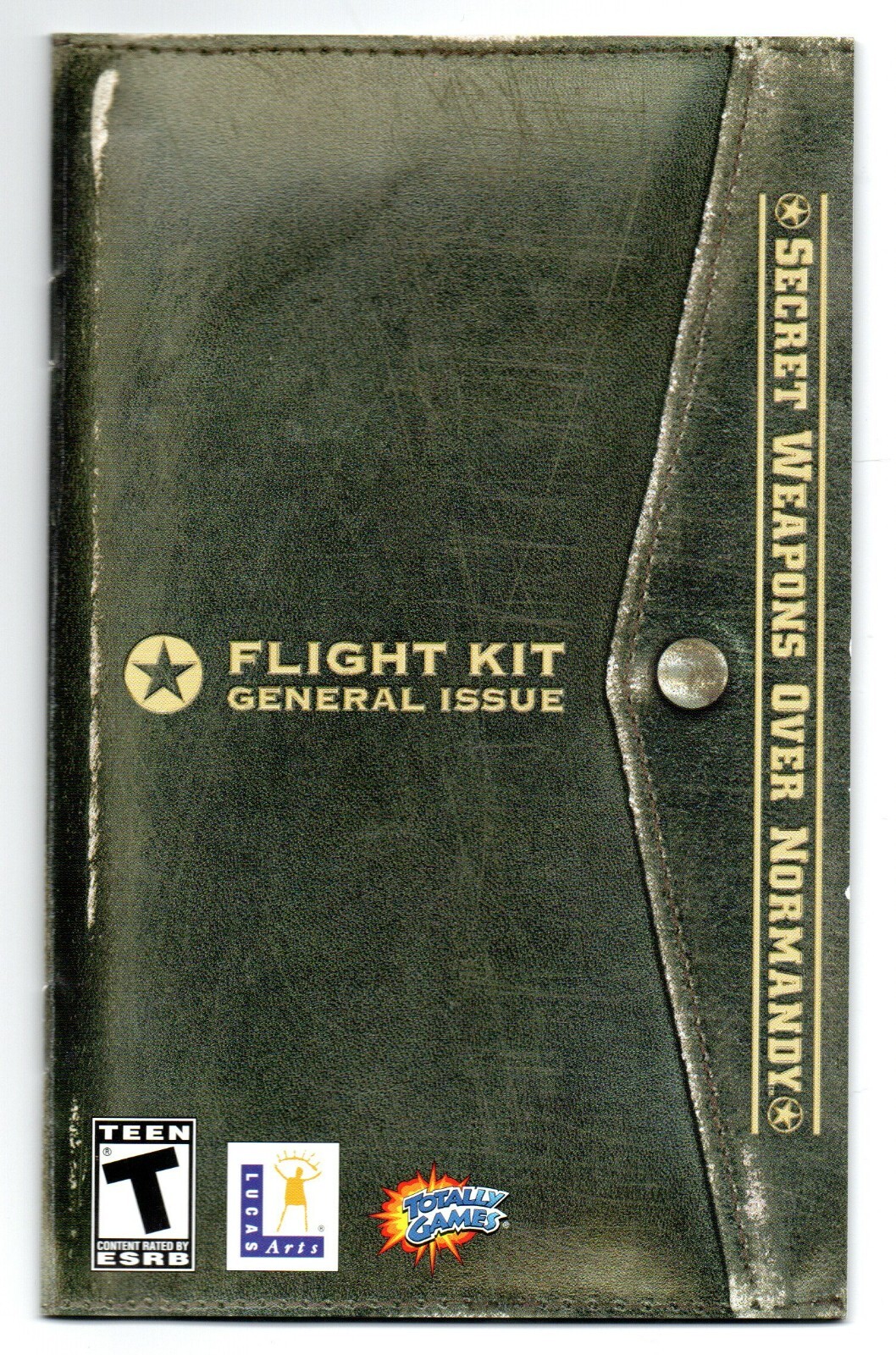 SECRET WEAPONS OVER NORMANDY PLAYSTATION 2 PS2 FLIGHT COMBAT MANUAL ...