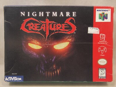 Nightmare Creatures (Nintendo 64 | N64) Authentic BOX ONLY | eBay