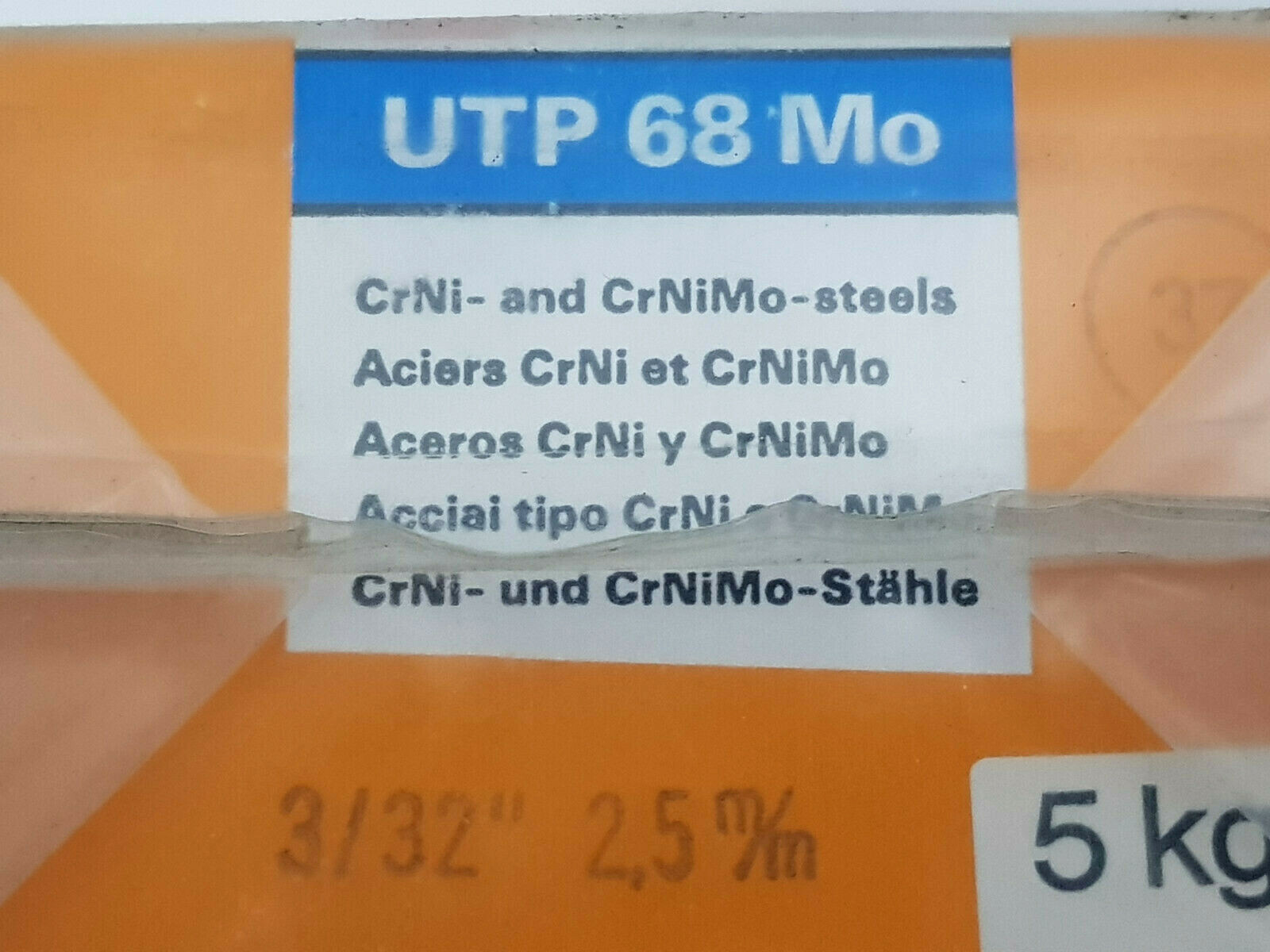 UTP 68 Mo Cast iron Welding rods. ARC. Welding. Cast to Steel. inox ...