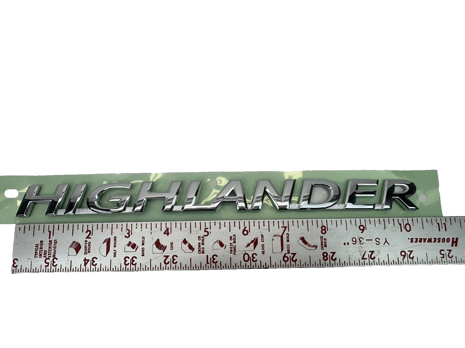 2014 - 2019 Toyota Highlander Rear Nameplate Emblem Badge OEM B0716 for ...