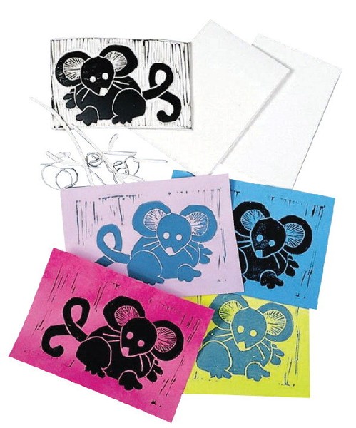 Soft-kut Soft Rubber Print Block 4 X 6 Inch 1/4 Inch Thick for sale ...