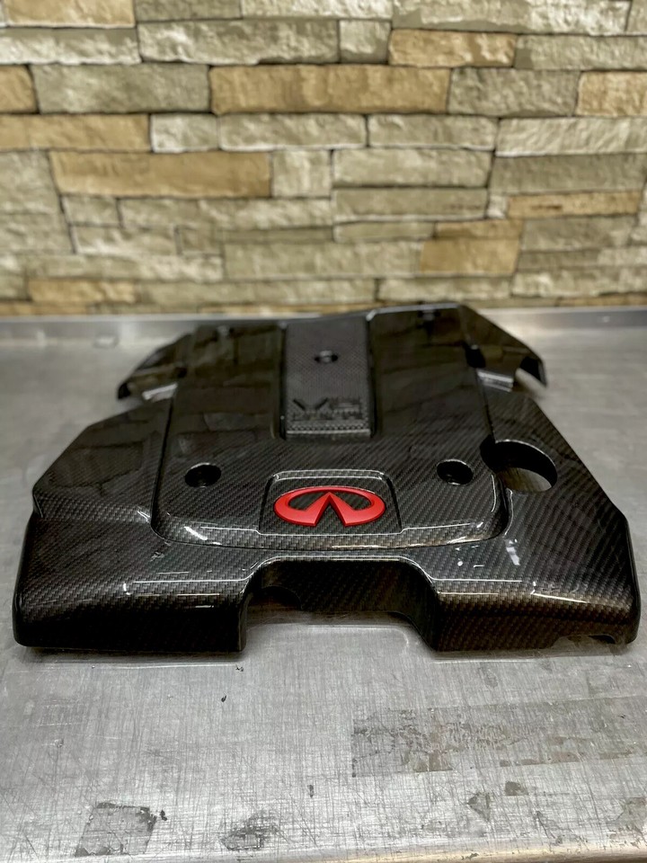 G37 Q50 Carbon Engine Cover Coupe Sedan 2008 2013 Password IPL JDM ...