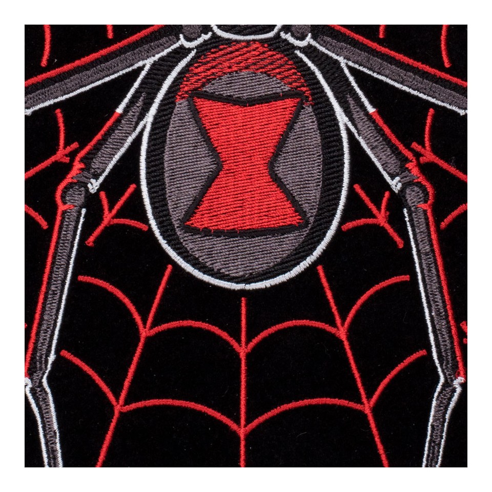 Black Widow Red Spider Web Patch, Spider Back Patches | eBay