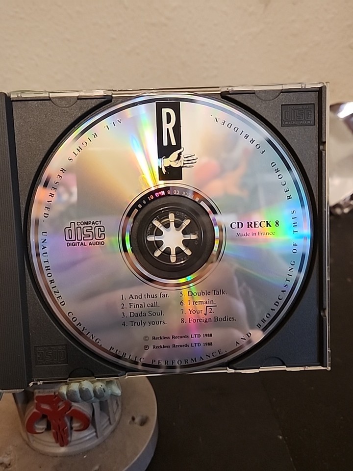 SPLIT SECONDS BY PHIL MILLER (1988) RECKLESS RECORDS CD RECK 8 Free ...
