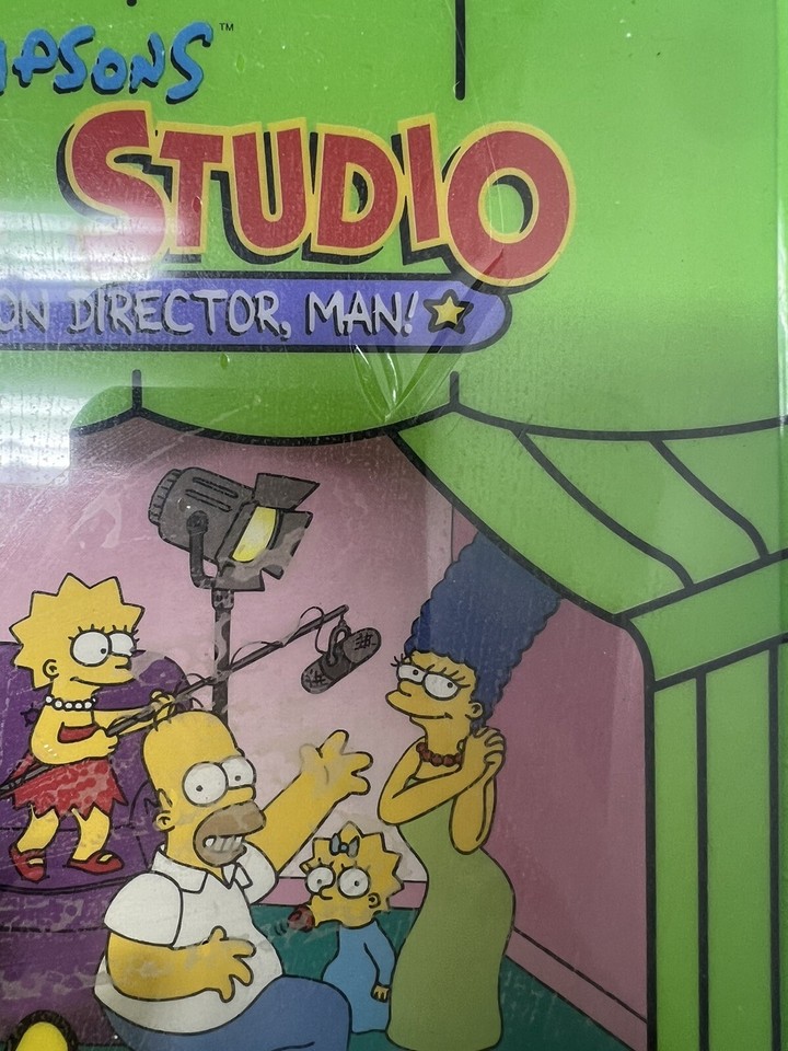 The Simpsons Cartoon Studio CD-ROM PC BIG BOX! NEW SEALED! 86162005558 ...