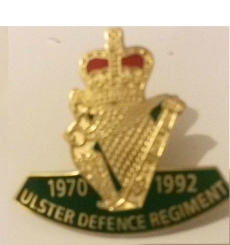 new design ulster defence regiment enamel badge military udr loyalist ...