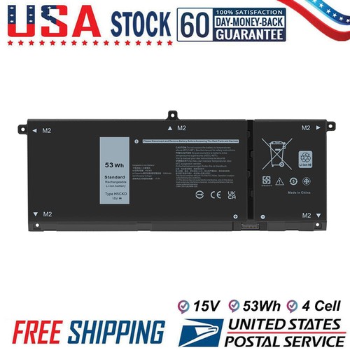 H5CKD JK6Y6 Battery For Dell Latitude 3410 3510 Vostro 5300 5401 ...