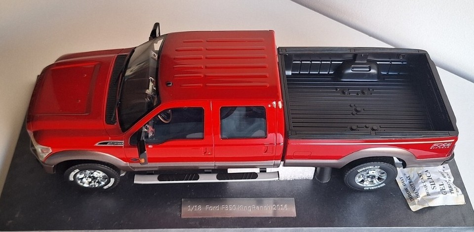 Ford F-350 King Ranch Pick-Up 2016 Red 1/18 Model777 217085 (1 of 300 ...