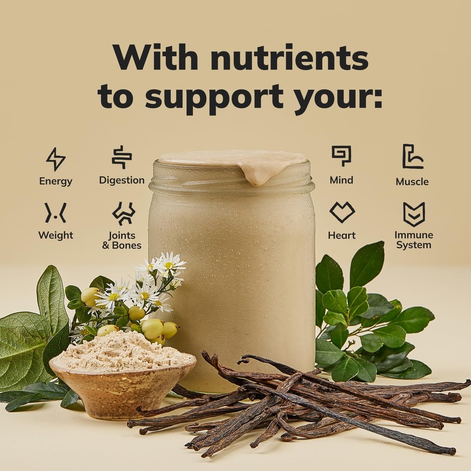 All-In-One Nutrition Shake Blend, 85+ Superfoods Vegan Dairy Gluten Fre ...