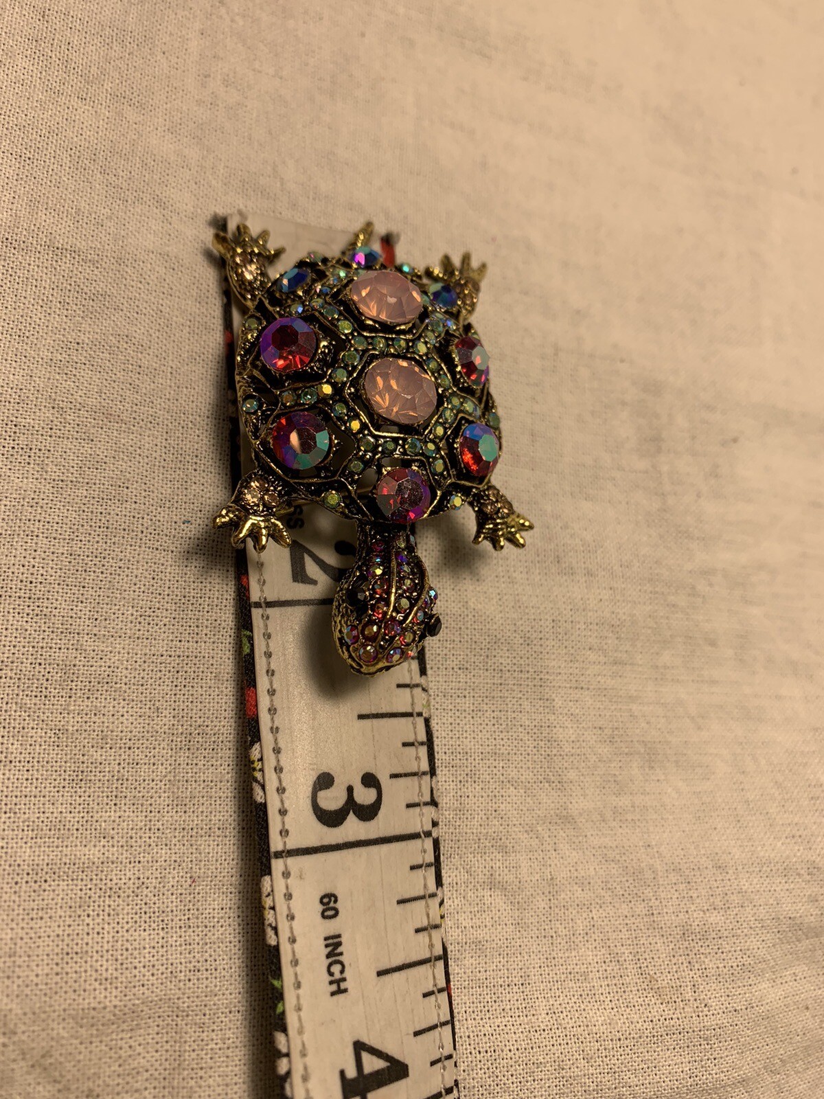 New Sparkly Turtle Rhinestone Hat Pin Brooch Costume Jewelry | eBay