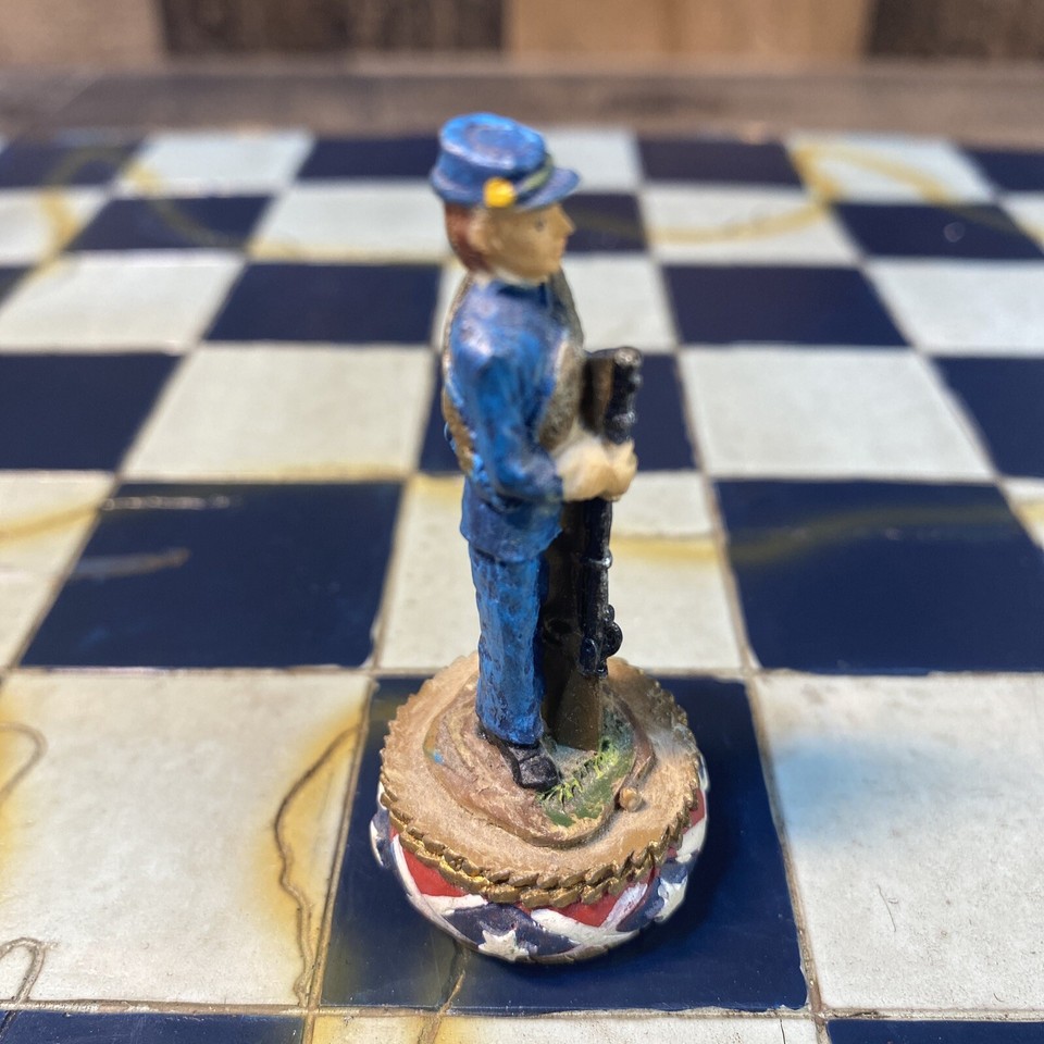 Dragon Crest Civil War Chess Set Replacement Piece Union Pawn Soldier ...