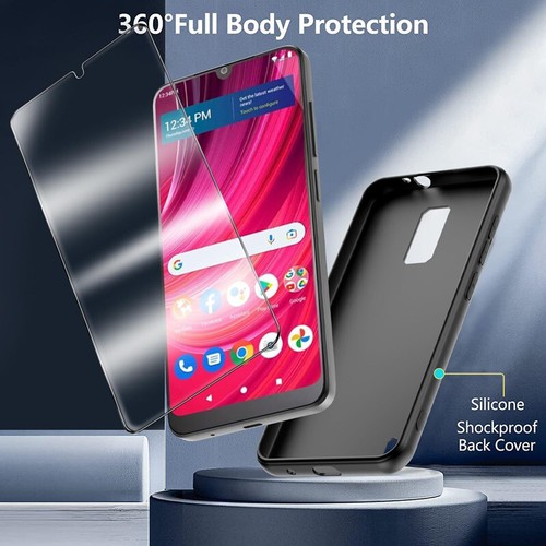 For Blu View 4 B135DL Case Slim Silicone Gel Phone Soft Cover / Screen ...