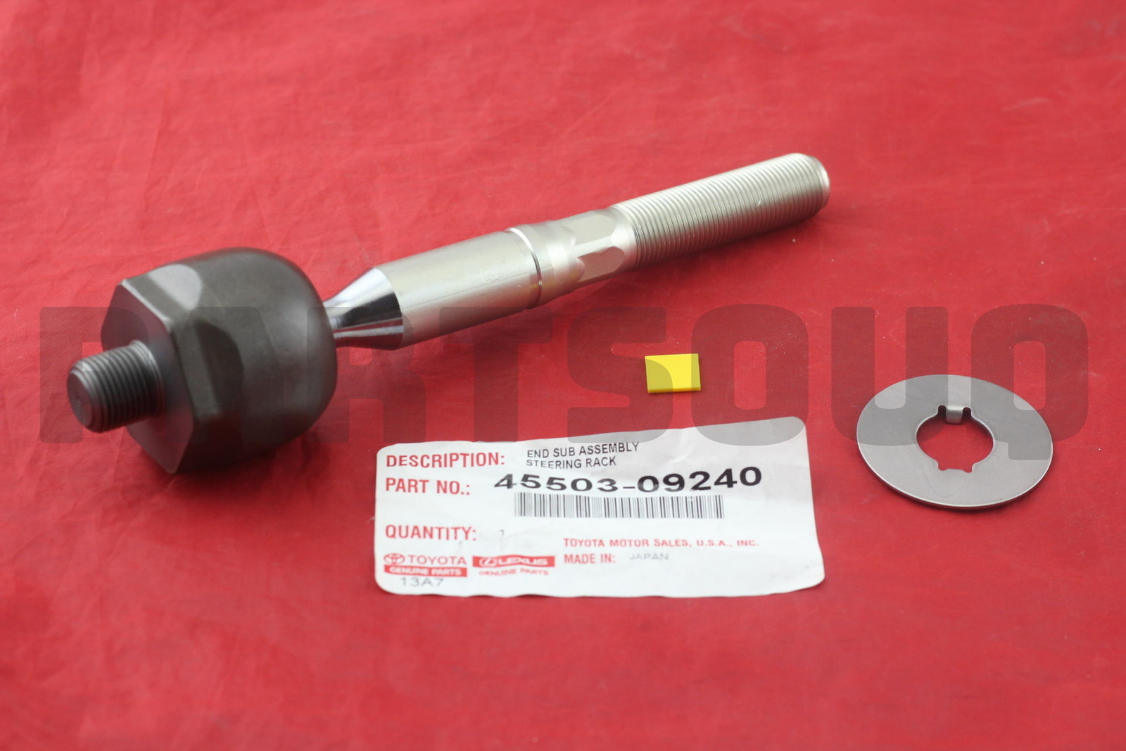 4550309240 Genuine Toyota END SUB-ASSY, STEERING RACK 45503-09240 | eBay