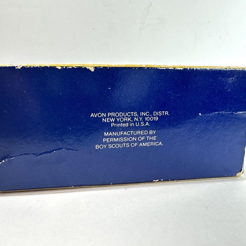 Vintage Avon Cub Scout Knife Brush Comb BSA Blue Pocketknife Style Boy ...