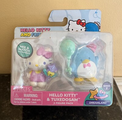 New Hello Kitty & Friends Tuxedo Sam Dreamland Figures | eBay