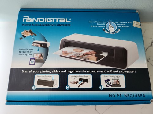 Pandigital Photo, Slide & Negative Converter--New/Open Box--No PC ...