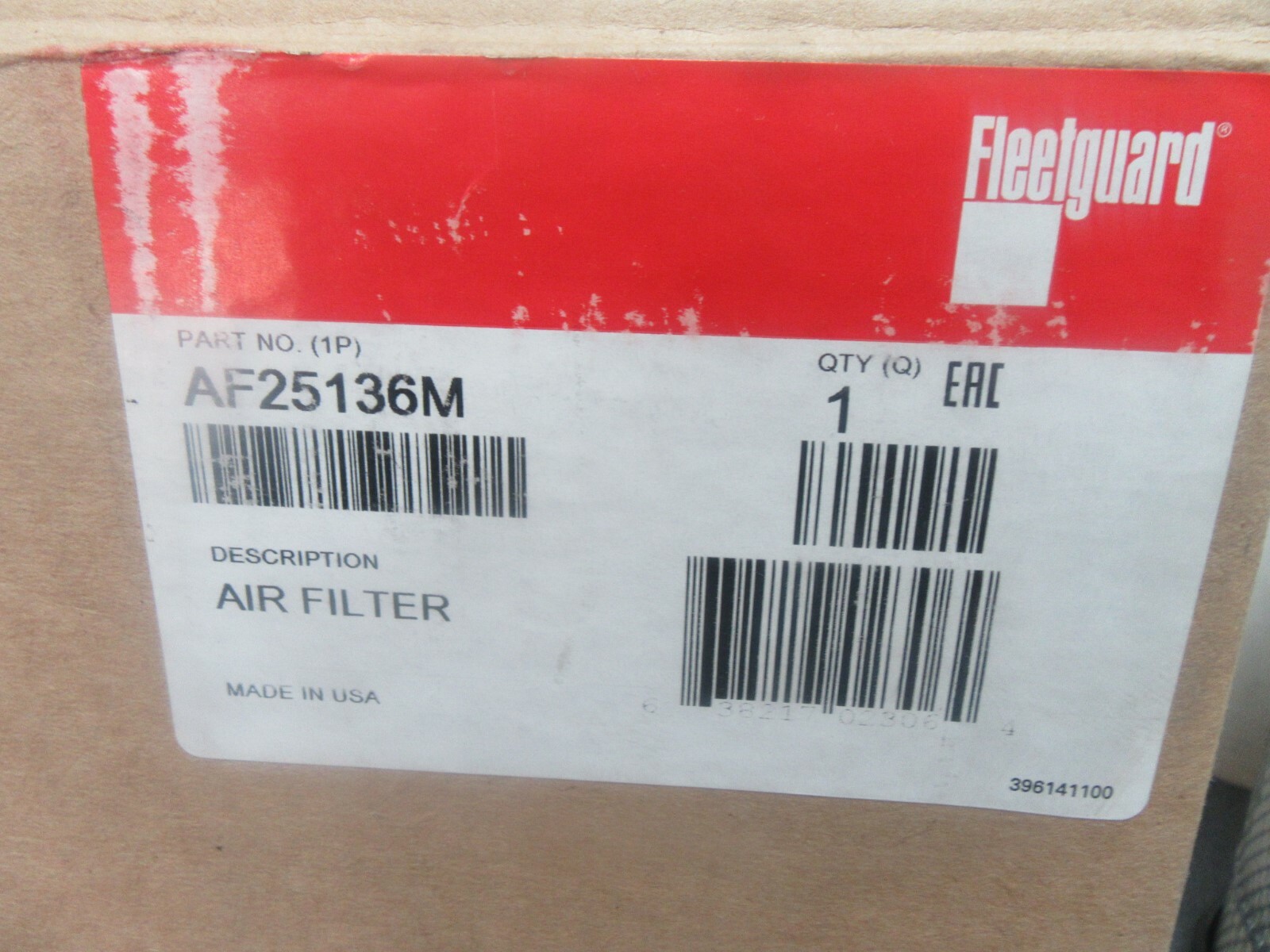 NEW GENUINE FLEETGUARD AIR FILTER (PN AF25136M) | eBay