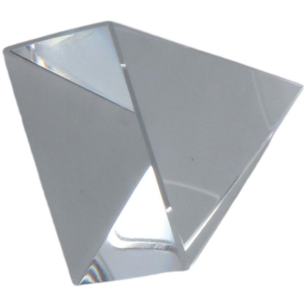 Transparent Crystal Pyramid Paper Weights Ornament Glass Paperweight | eBay