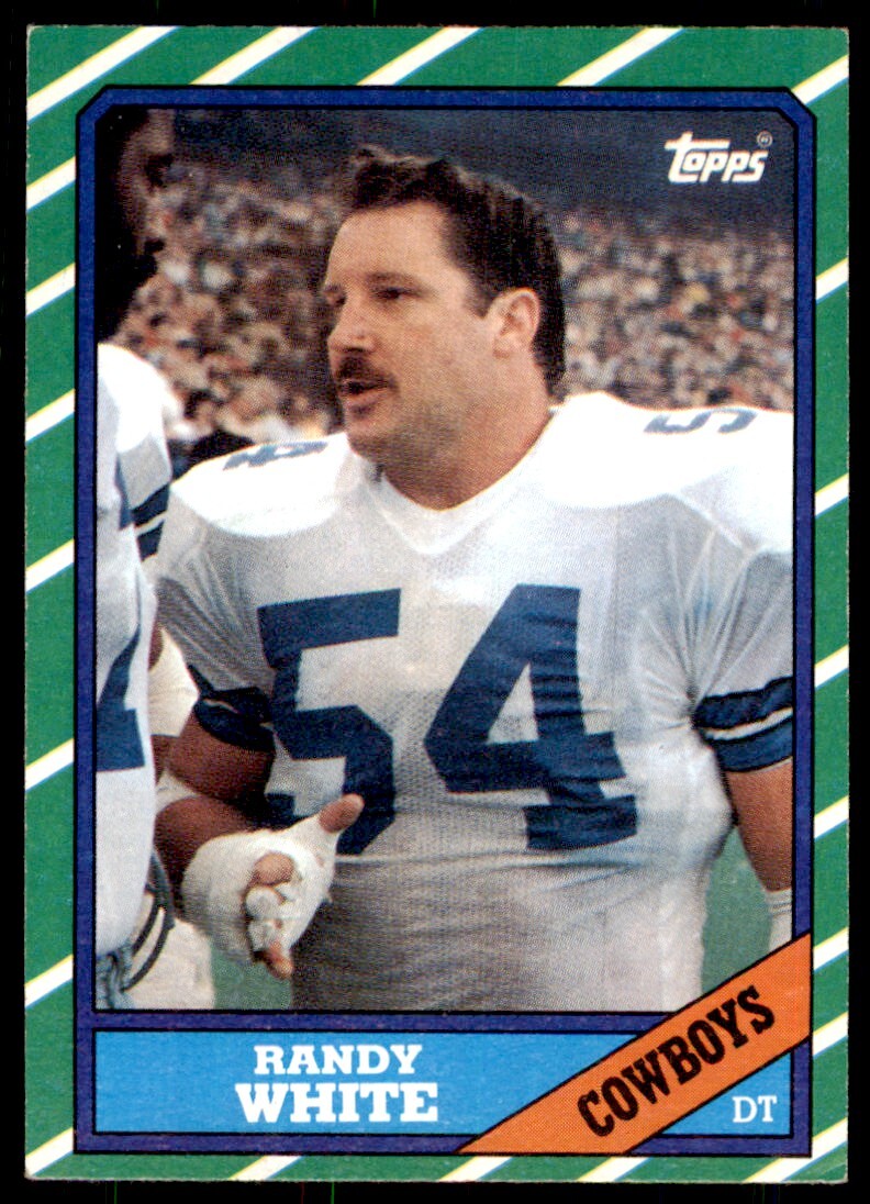 1986 TOPPS RANDY WHITE DALLAS COWBOYS #133 | eBay