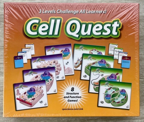 CPO Science Link Cell Quest Equipment Module Game RARE - Brand New 9781640111127 | eBay