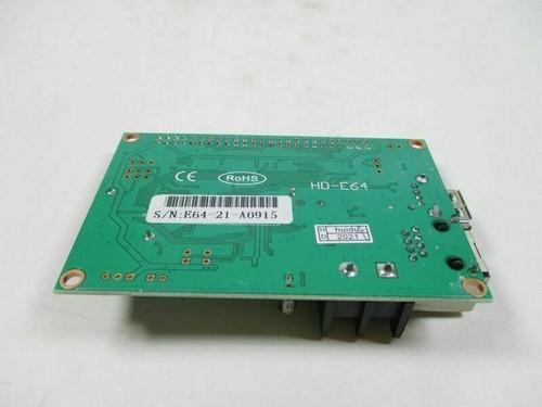 1PCS NEW HD-E64 network port + U disk control card LED strip screen ...