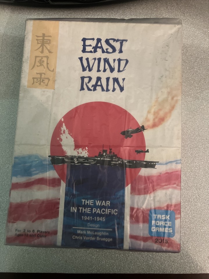 VTG Task Force Games East Wind Rain War Board Game Strategy | eBay