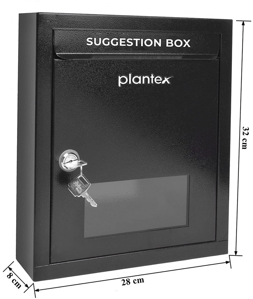 All in 1 Multipurpose Letter Box Suggestion, Complaint BOX with Lock ...