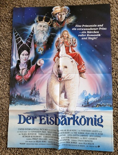 Polar Bear King German 1 Sheet 1992 Kvitebjørn Kong Valemon | eBay