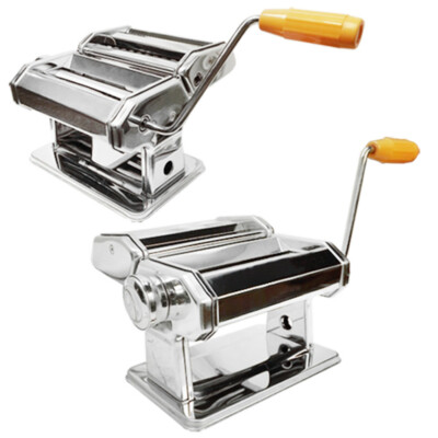 Pasta Maker Machine 7" Stainless Steel Hand Crank | eBay