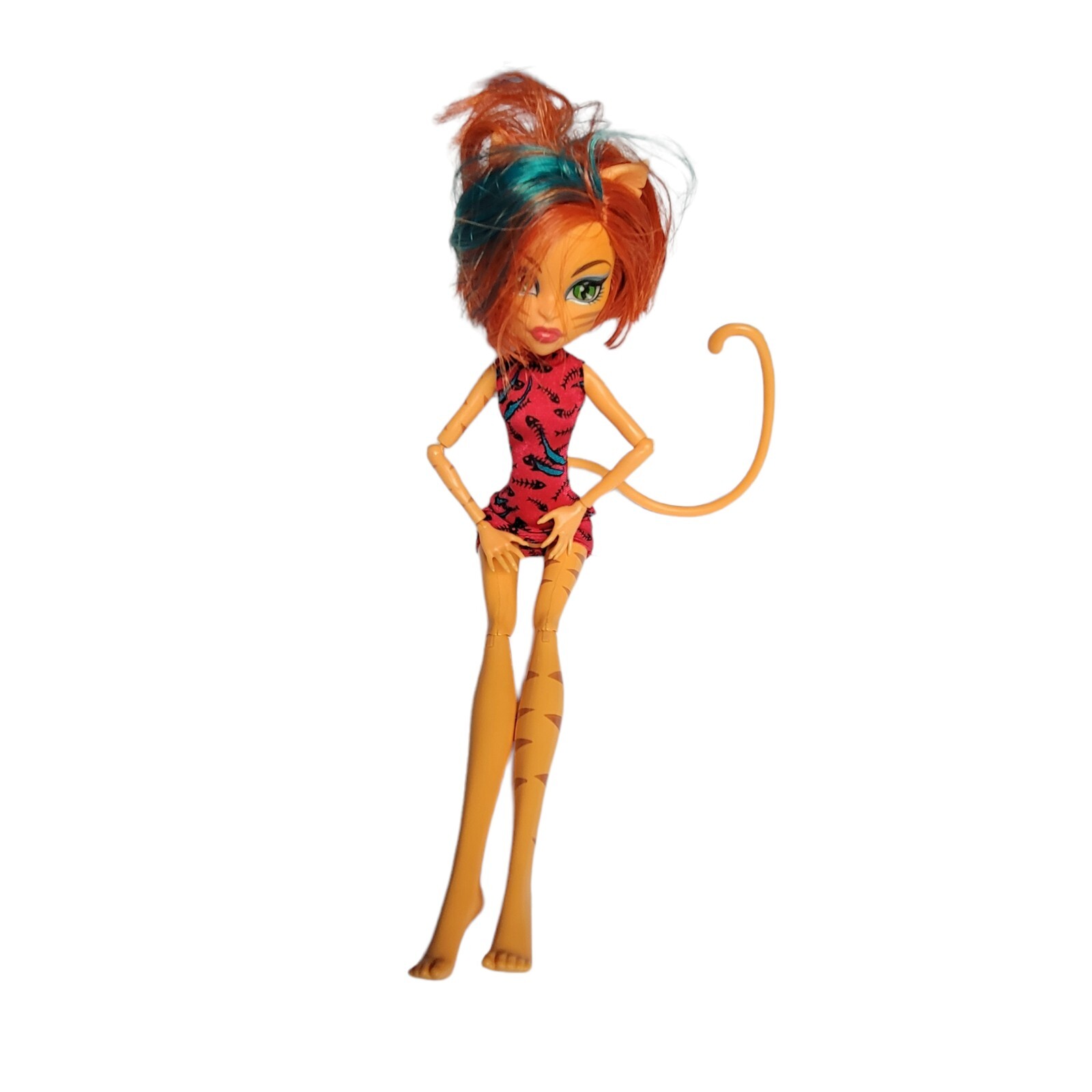 Monster High Doll with a tail Toralei Stripe Freaky Field Cat | eBay