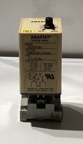 TE Connectivity - Agastat SCERW21ABA & IDEC SR2P-05 300V Relay Base ...