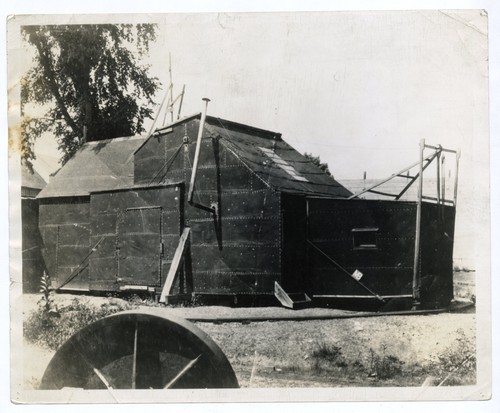 1893 Thomas Edison’s “Black Maria” First Moving Picture Film Studio ...