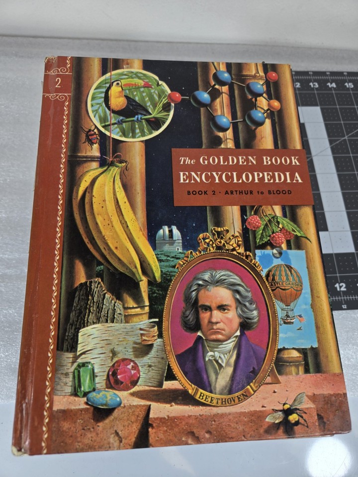 The Golden Book Encyclopedia Book 2 (Hardcover Book, 1960) 3rd | eBay