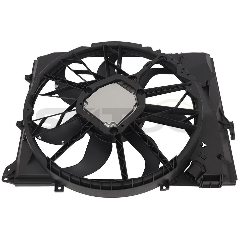 Car Radiator and Cooling Fan Kit Fit For 2007 2008 2009 2010 2011-2013 ...