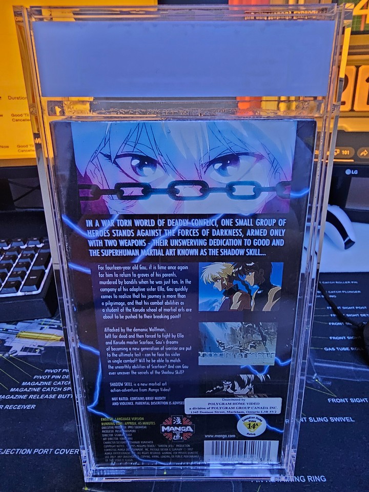 IGS Graded VHS Shadow Skill Anime Movie | eBay