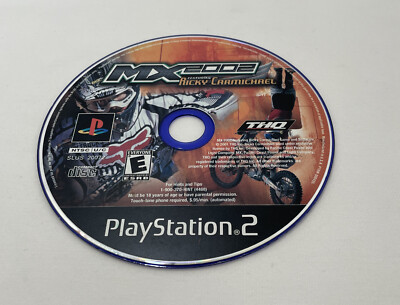 MX 2002 Featuring Ricky Carmichael PS2 Sony PlayStation 2 Disc Only | eBay