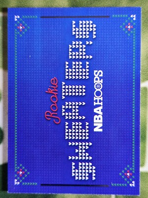 Rookie Sweaters 2021-22 Panini NBA Hoops Basketball HEADER CHECKLIST #1 ...