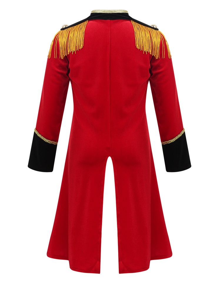 Kids Boys Circus Ring Master Costume Halloween Dress Up Ringmaster AU ...