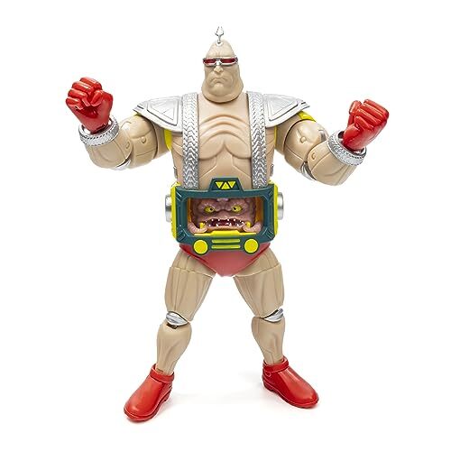 Teenage Mutant Ninja Turtles Krang with Throwback Robot BST AXN 8" XL ...