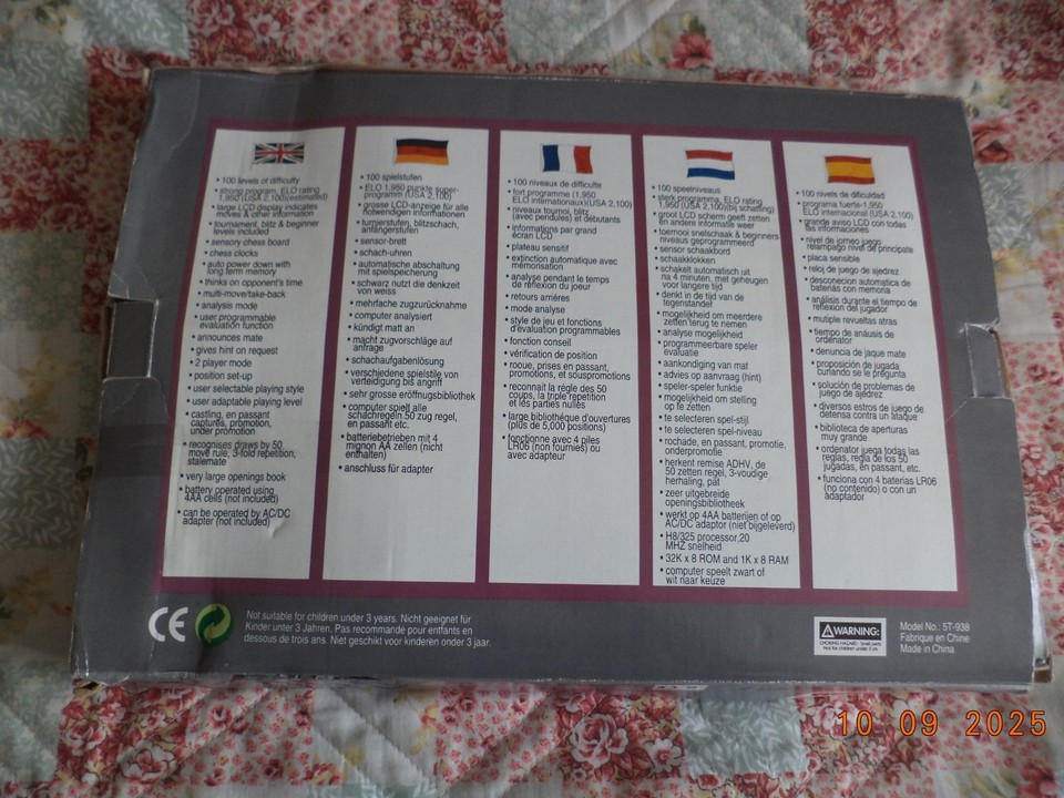 Systema Challenge chess computer | eBay