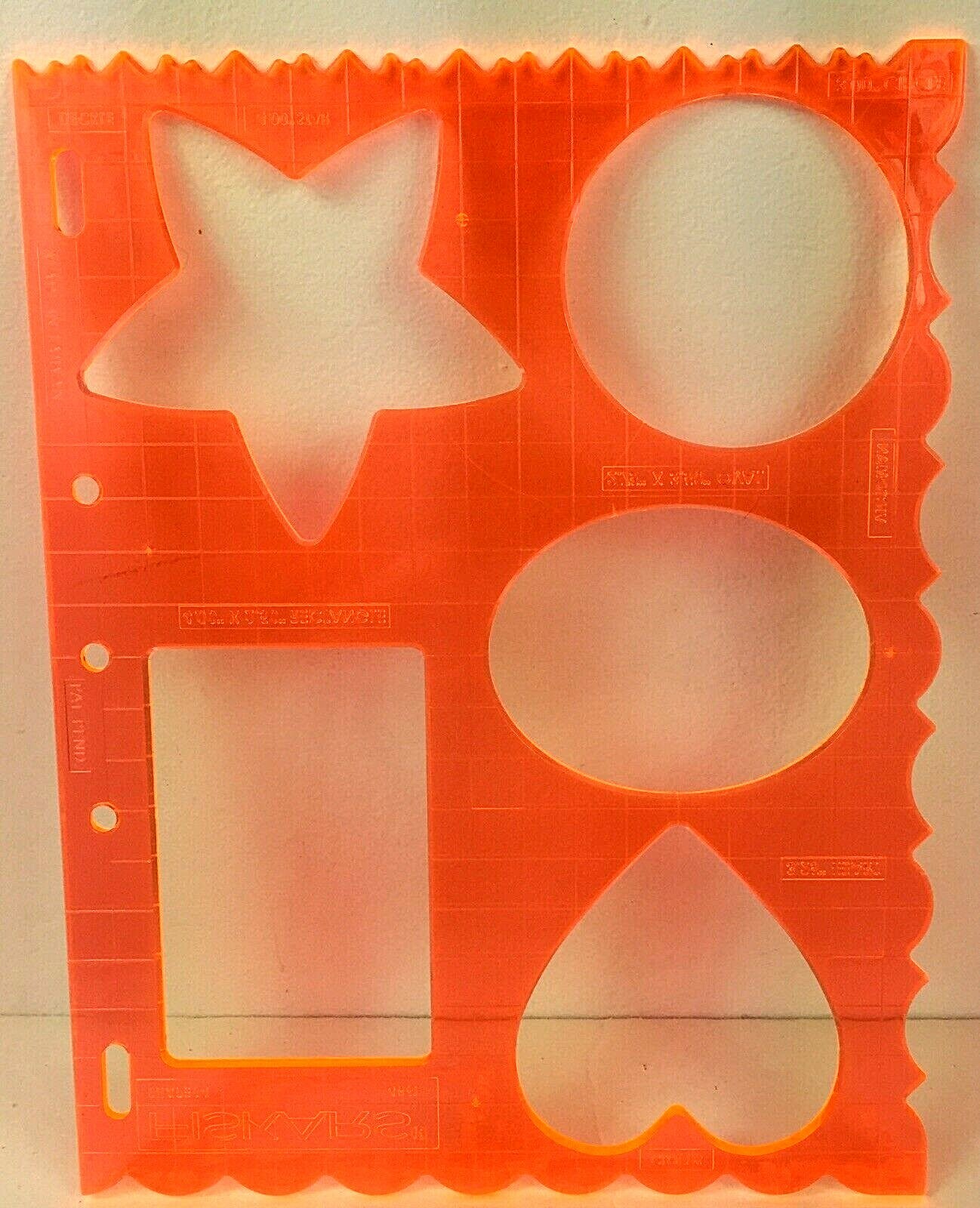 FISKARS Ultra Shape Templates 1 shapes 1 Frames Cut Shapes & Borders | eBay