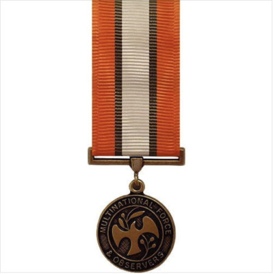 GENUINE U.S. MINIATURE MEDAL: MULTINATIONAL FORCE AND OBSERVER | eBay